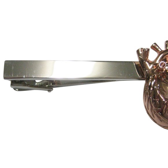 Kiola Designs | Accessories | Rose Gold Toned Large Anatomical Heart ...